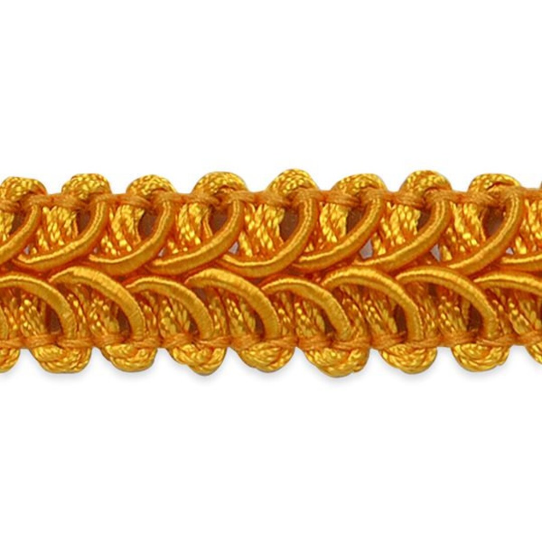 E1901 Yellow Gold Gimp Sewing Upholstery Trim 1/2" (E1901-YLG) - Etsy