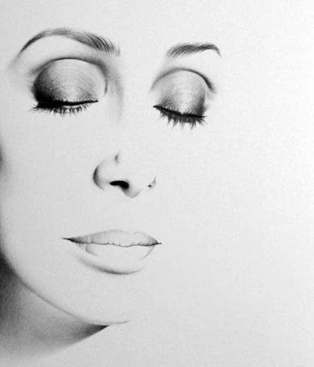 Cher Pencil Drawing Fine Art Portrait Signed Print - Etsy