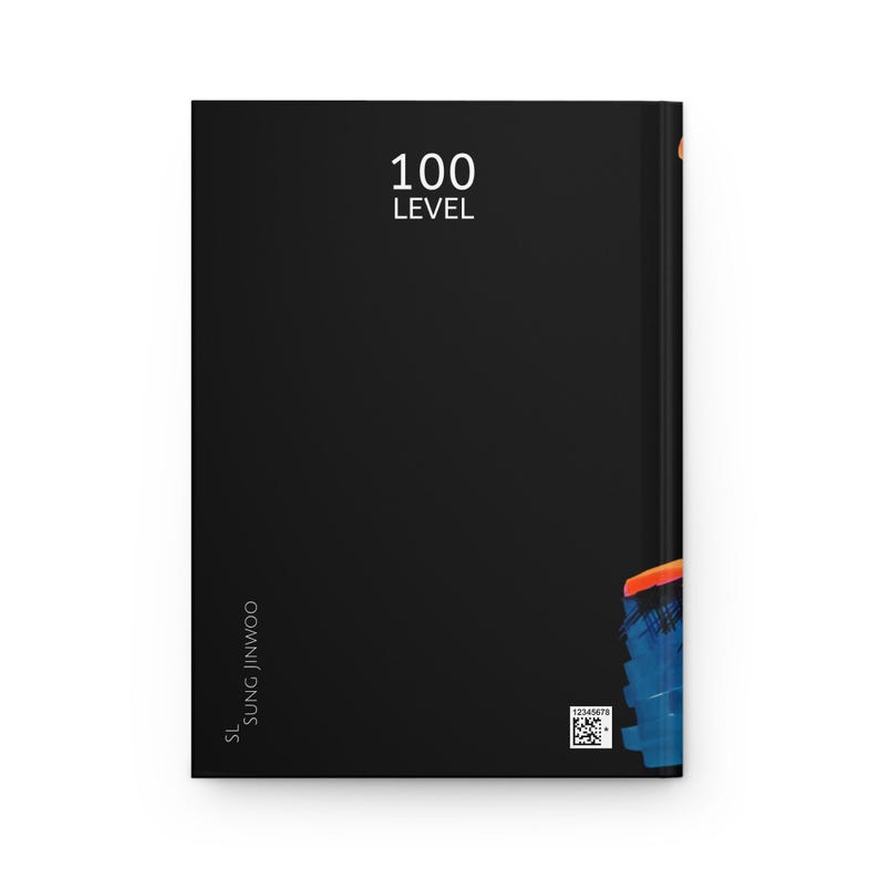 Solo Leveling Sung Jinwoo Personalized Hardcover Journal Level 100 for ...