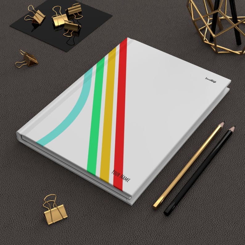 Arc Raiders White Hardcover Lined Journal Matte Personalised Notebook ...