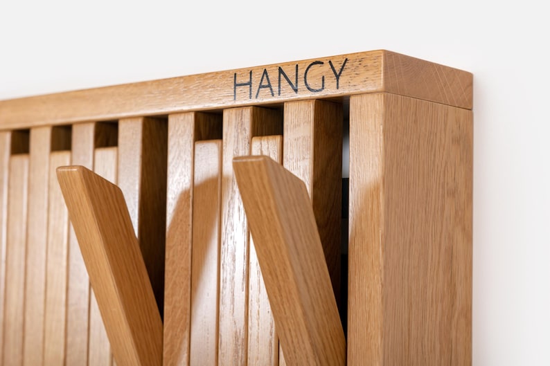 Hangy Maxi – Multifunctional Solid Wood Hall Organizer | Coat Rack ...