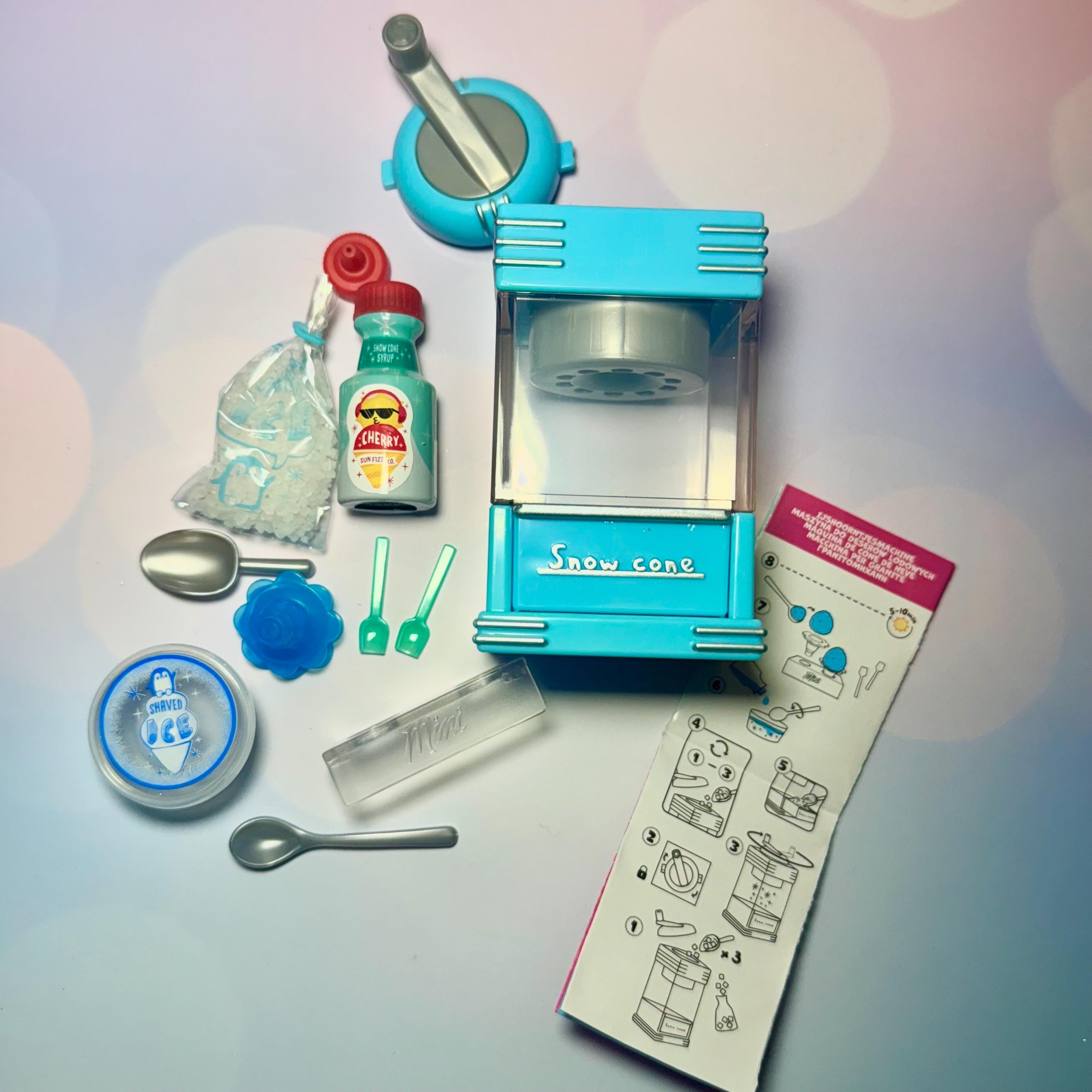 Miniverse Make It Mini/ APPLIANCES Series 2 Snow Cone Machine Blue - Etsy