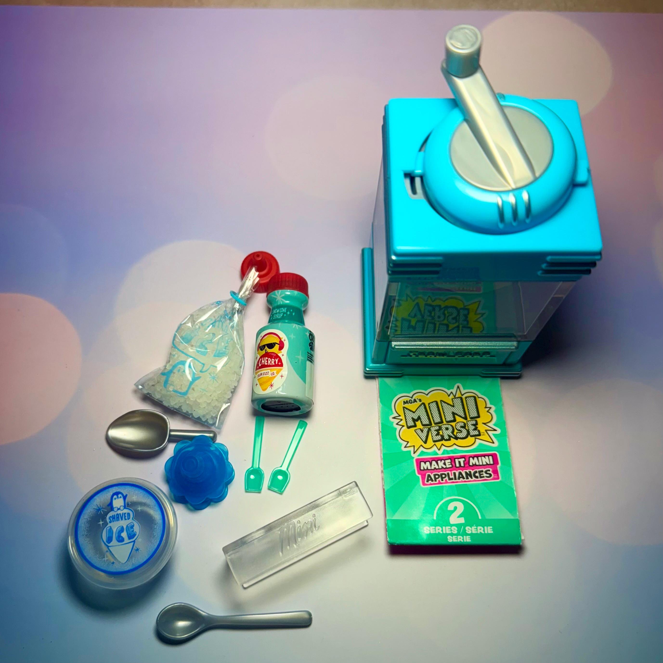 Miniverse Make It Mini/ APPLIANCES Series 2 Snow Cone Machine Blue - Etsy