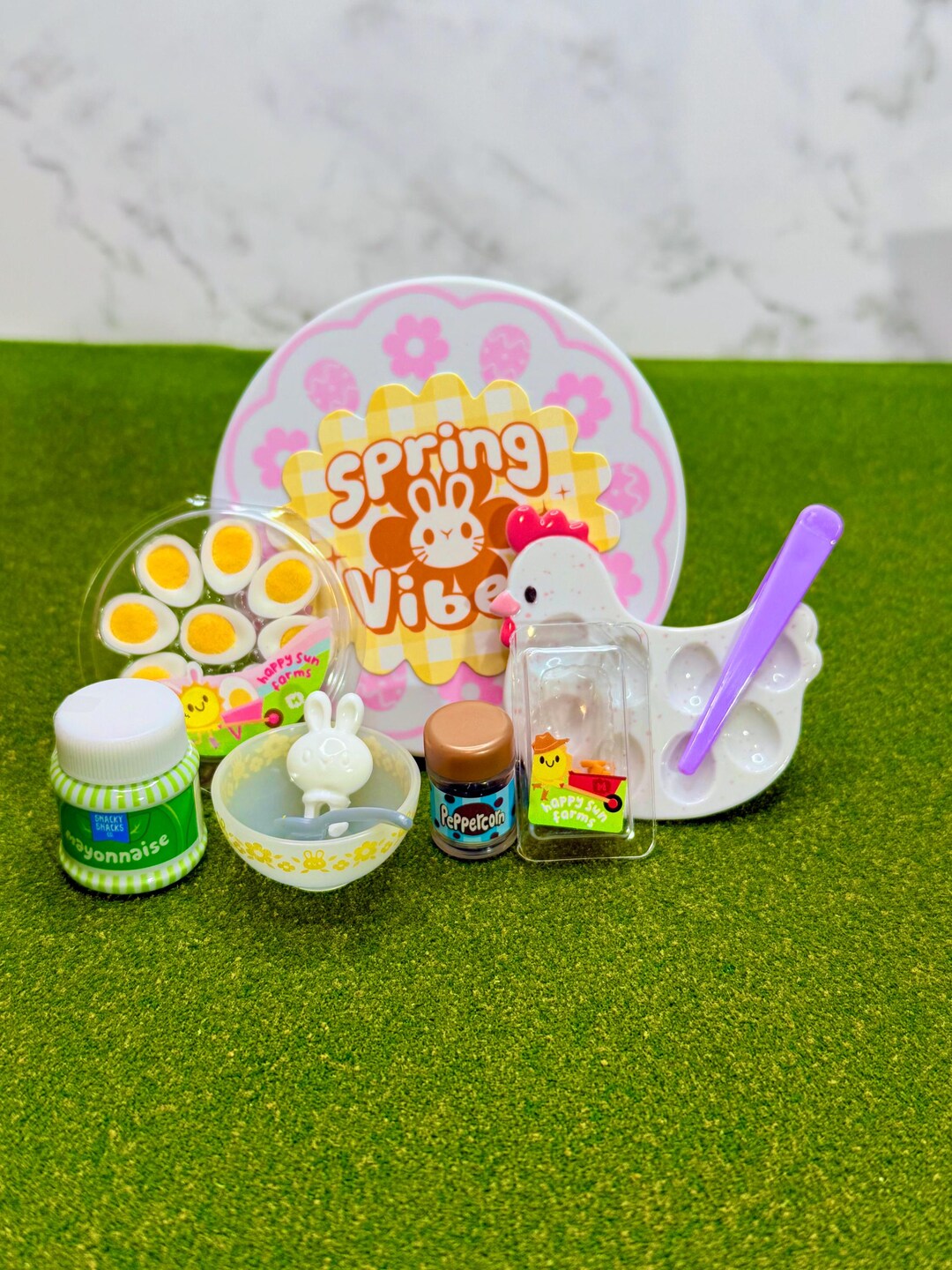 Miniverse Make It Mini Easter/easter Spring Series 2- Deviled Eggs - Etsy