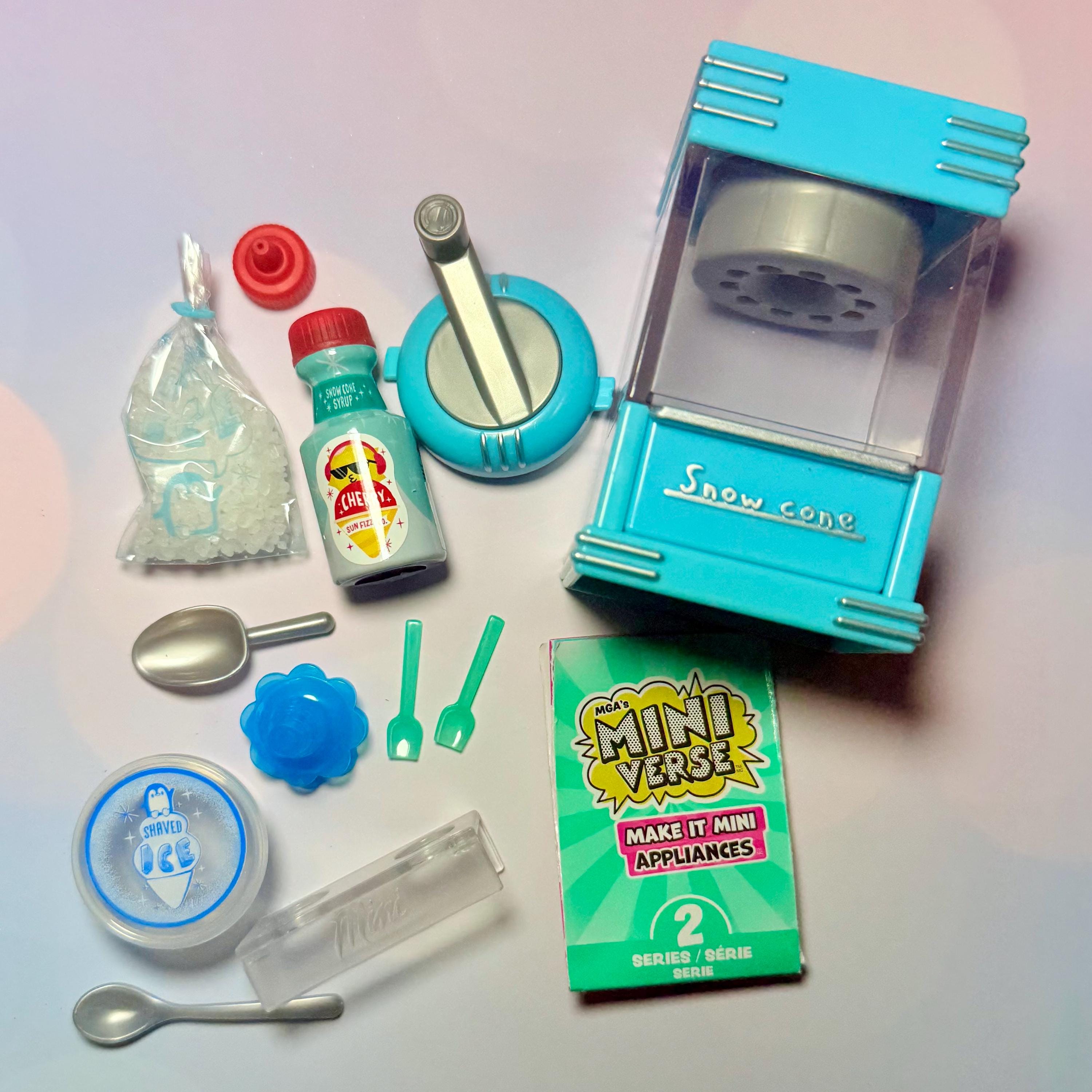 Miniverse Make It Mini/ APPLIANCES Series 2 Snow Cone Machine Blue - Etsy