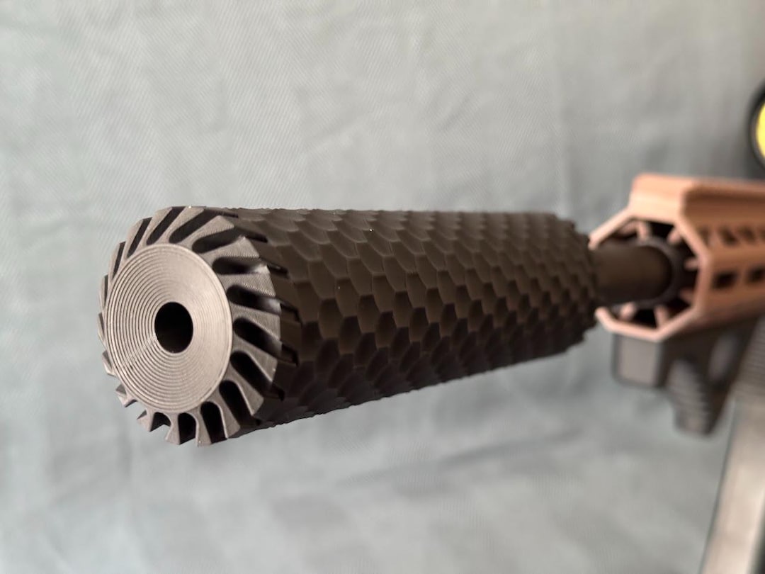 3D Printed Airsoft Silencer - Etsy