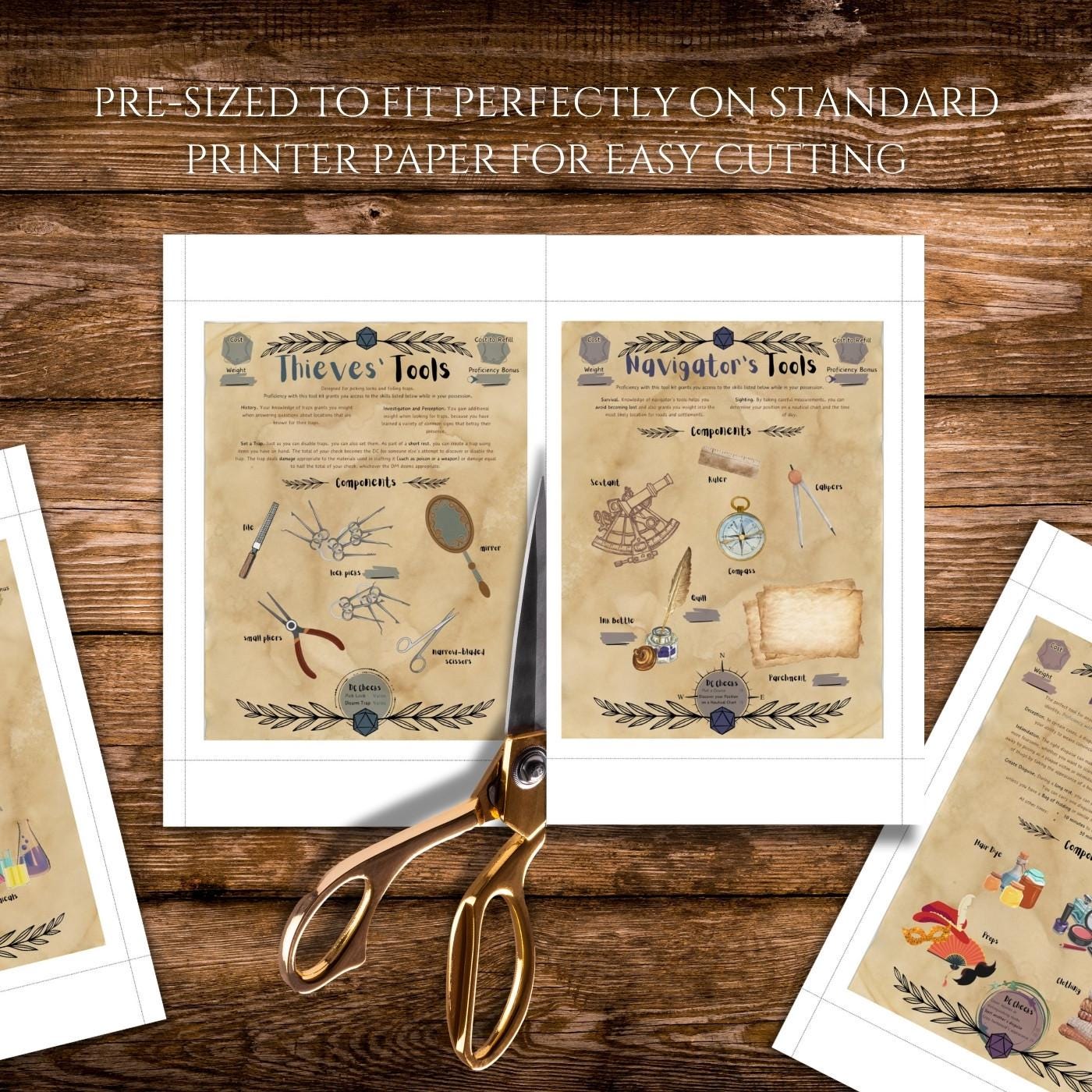 Dnd Tool Kit Mini Bundle; Dnd Printable for Dungeon Master, DM, or ...