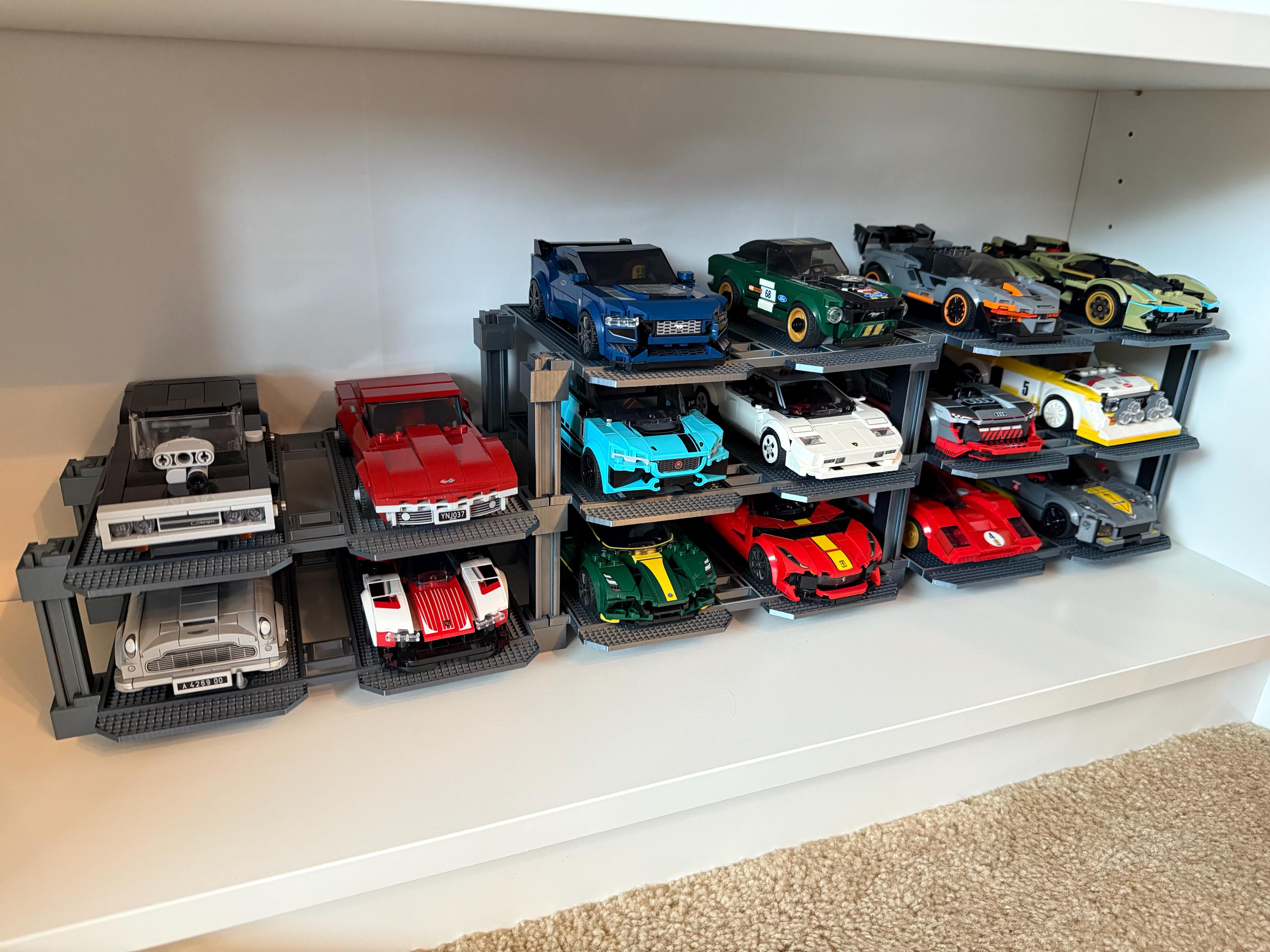 Brick Model Car Modular Display Rack - Expandable as Your Collection ...