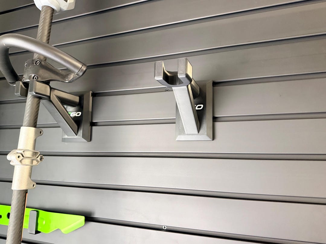 Slat Wall Mounting Bracket for EGO Pole Tools (string Trimmer, Edger ...