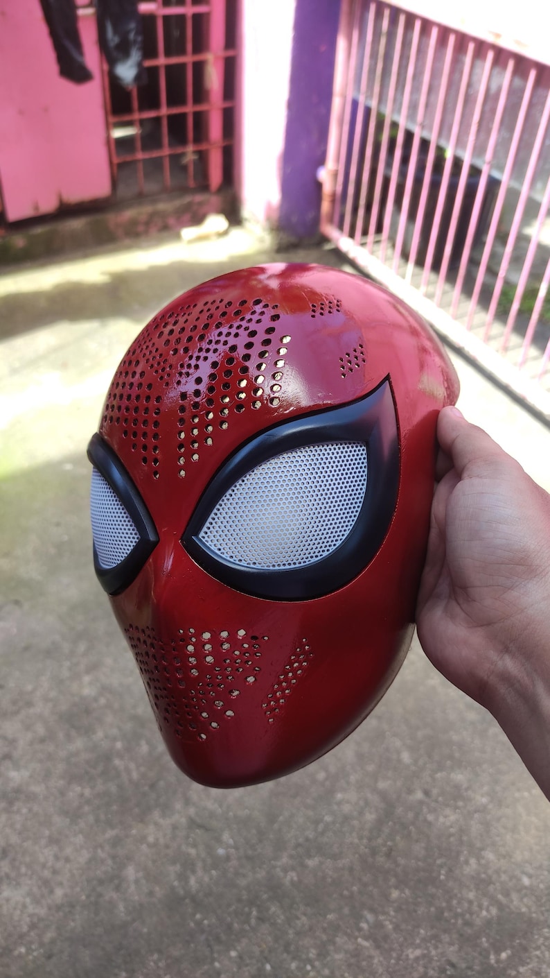 Classic Spider-man Faceshell and Lenses 3D Printed Resin Printed High Quality - Etsy