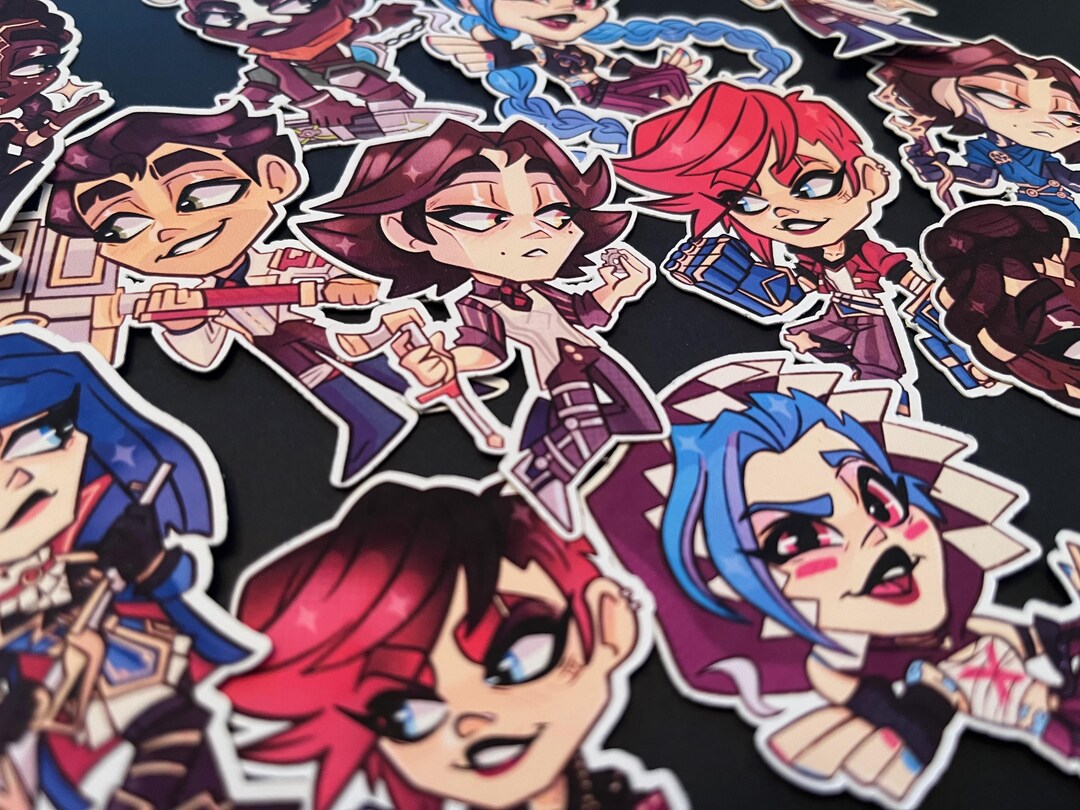 Arcane Stickers 3" | Arcane/league of Legends Sticker - Etsy