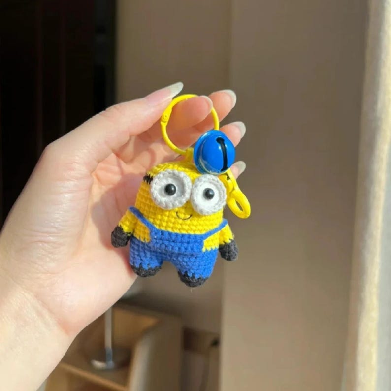 CROCHET PATTERN: Minions Crochet Pattern Small Size Minions Amigurumi ...