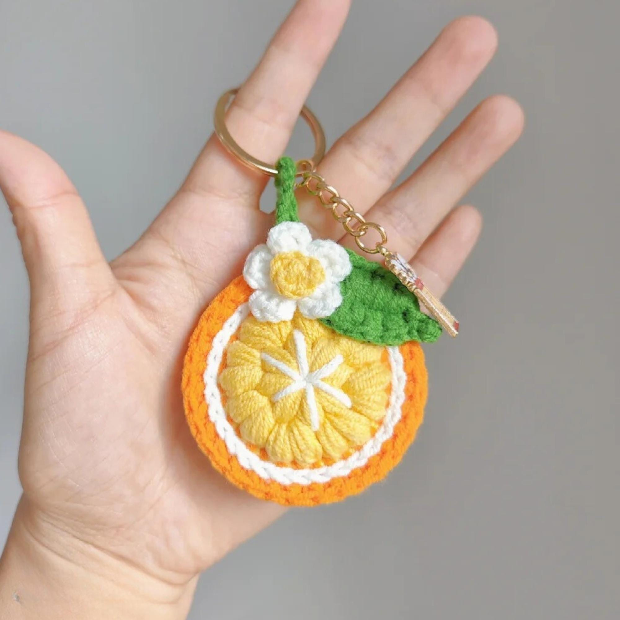 Orange Slice Crochet Pattern, Amigurumi Fruit Pattern, Easy Crochet ...