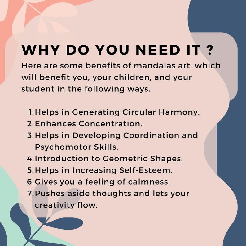 112 Pages Intermediate Coloring & Tracing Animal Mandala Coloring Book ...