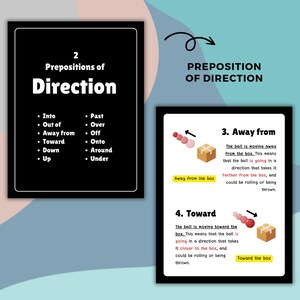 Prepositions of Place Workbook & Flashcards | Kids English Grammar ...
