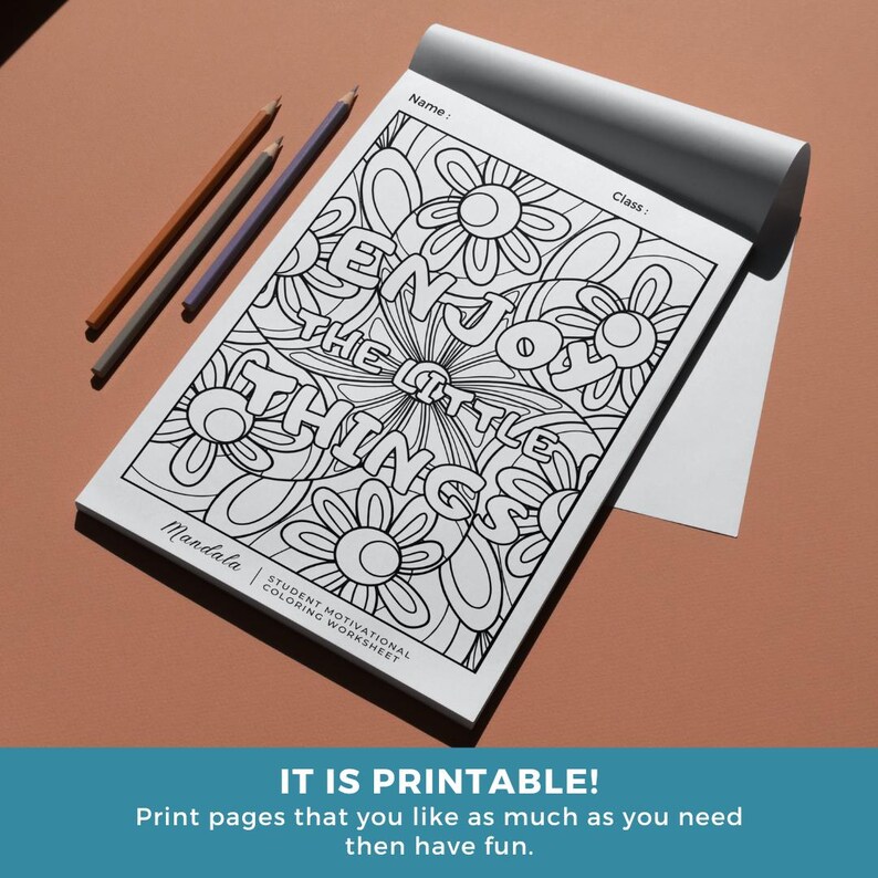 336 Pages Mandala Coloring & Tracing Book With Inspirational Quotes ...