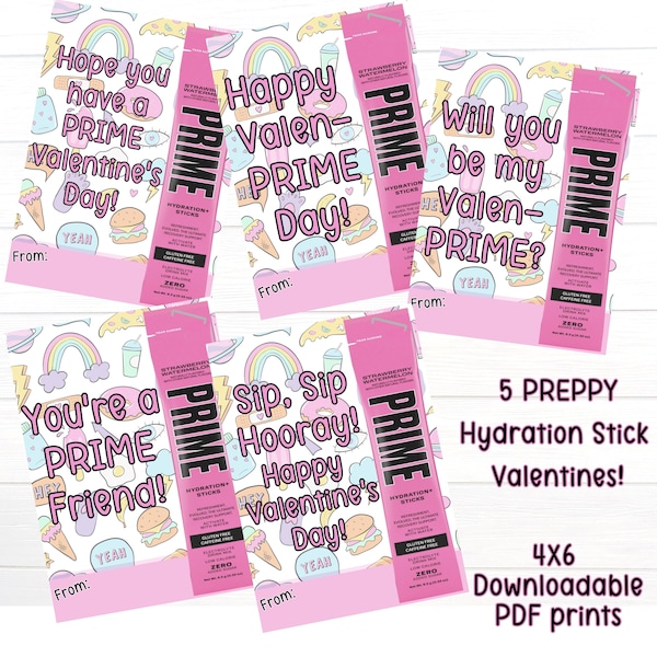 Preppy Valentine Cards - Etsy