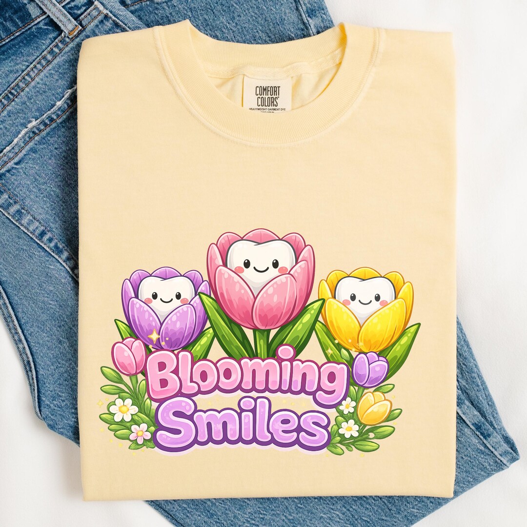 Dentist Staff Spring PNG, Dental Office Staff Digital Download, Dental ...