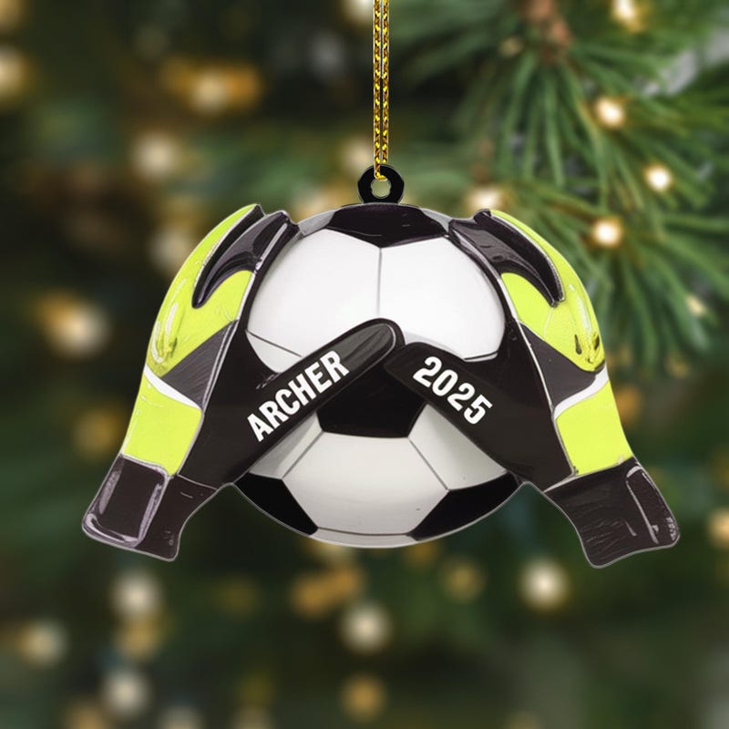 Tree Ornaments Soccer - Etsy