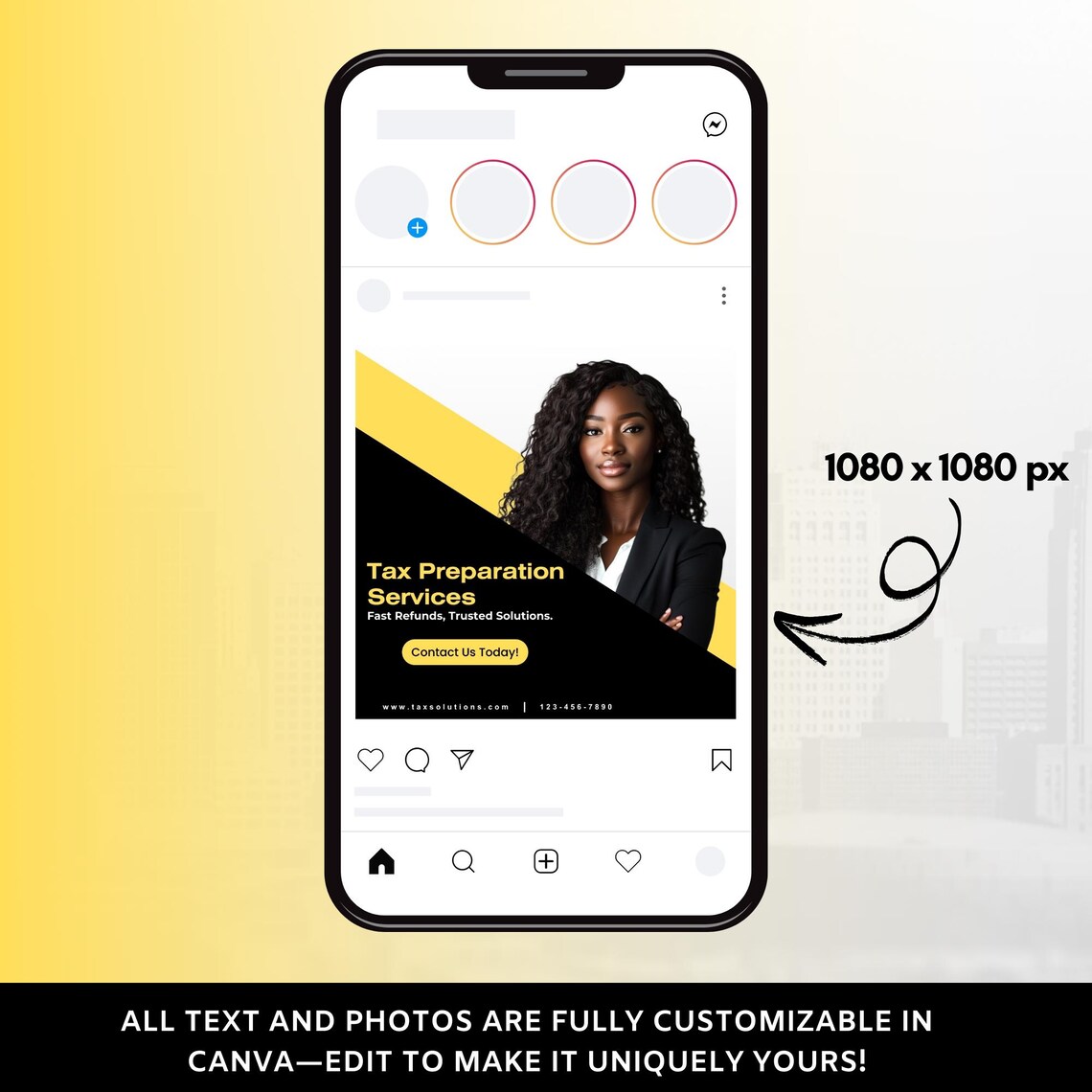 Tax Prep Premade Flyer Template, Tax Season Leaflet, Credit Repair ...