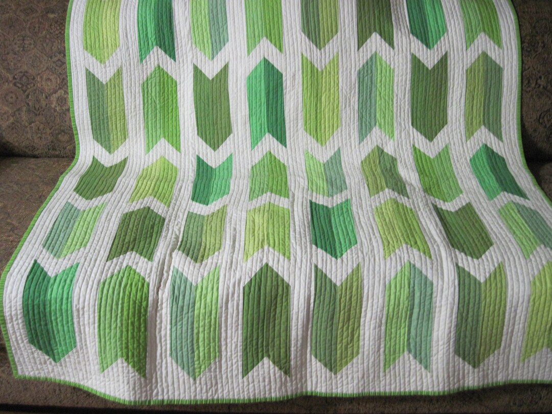 Green Quilt, Baby Quilt, Nursery Quilt, Quilts for Sale, Free Shipping ...