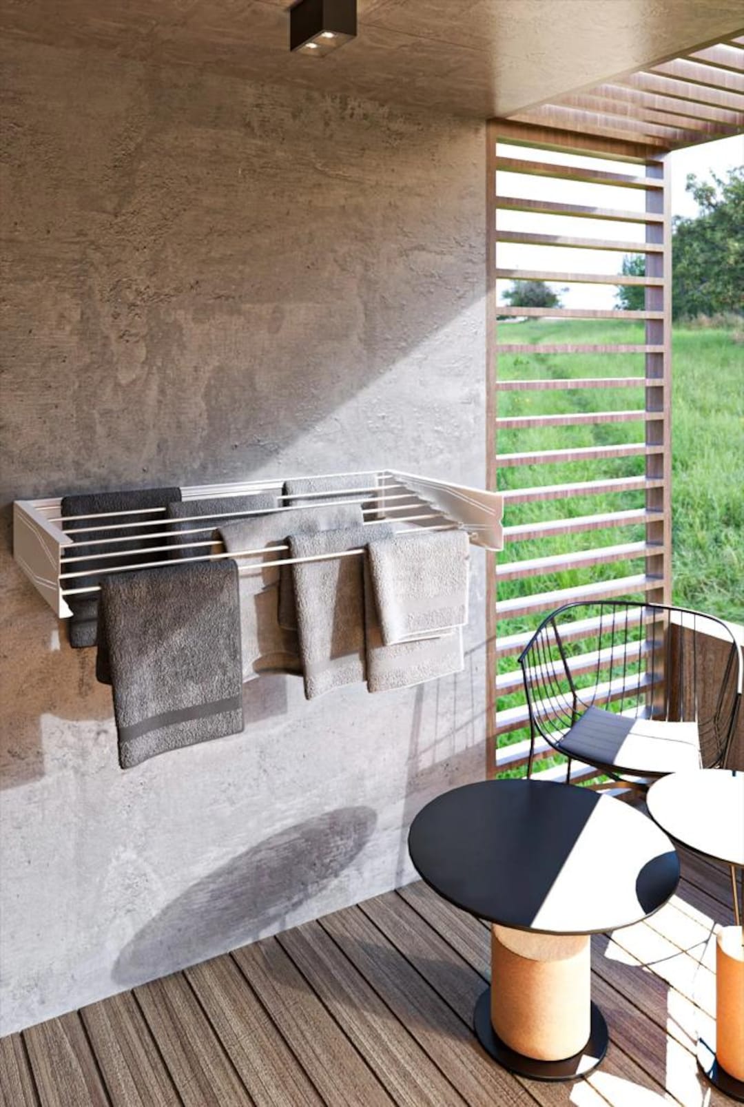 Wall Mounted Drying Rack (SIZE OPTIONS AVAILABLE) - Etsy