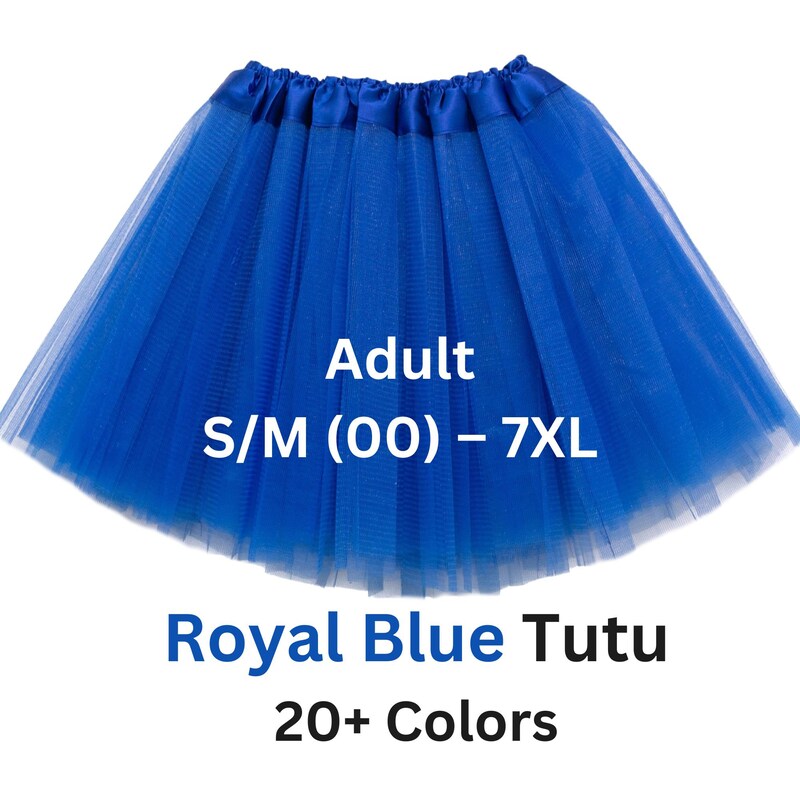 Blue Tulle Skirt - Etsy