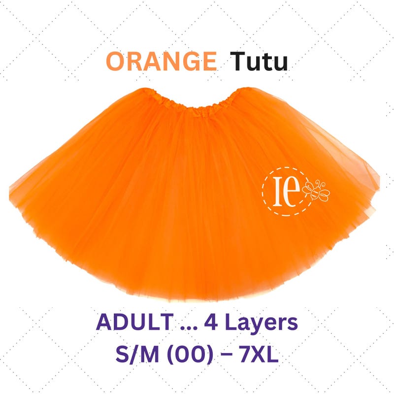 Orange Tutu Dress - Etsy