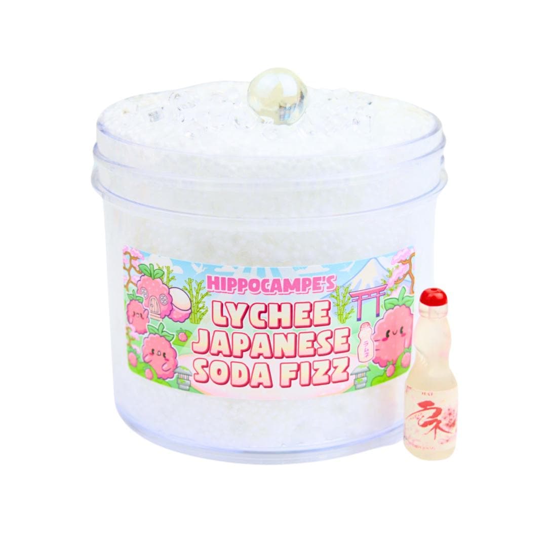 Lychee Japanese Soda Fizz Slime (scented) - Etsy