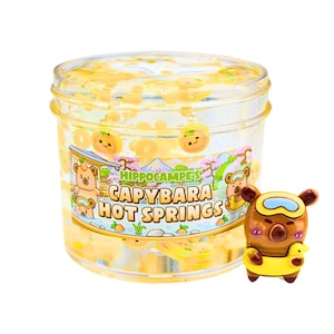 Capybara Hot Springs Slime - Etsy