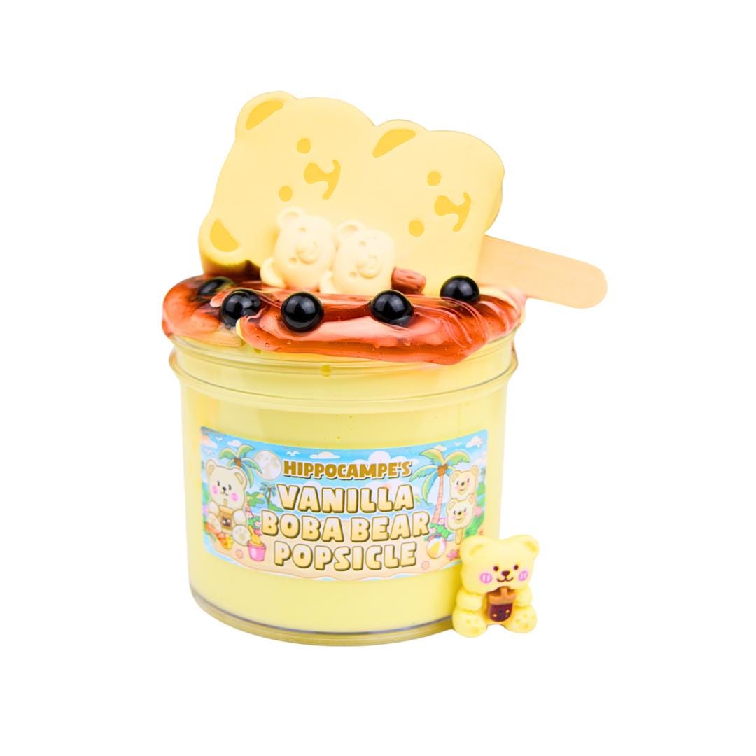 Vanilla Boba Bear Popsicle Slime (SCENTED) - Etsy