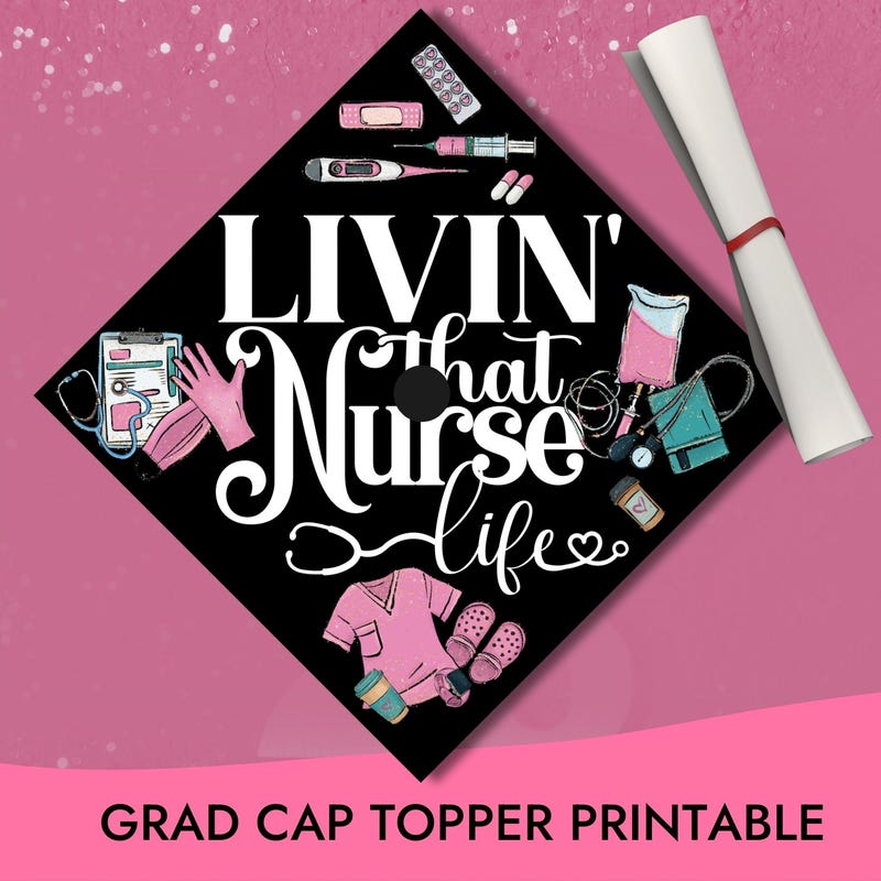 Nurse Graduation Cap - Etsy