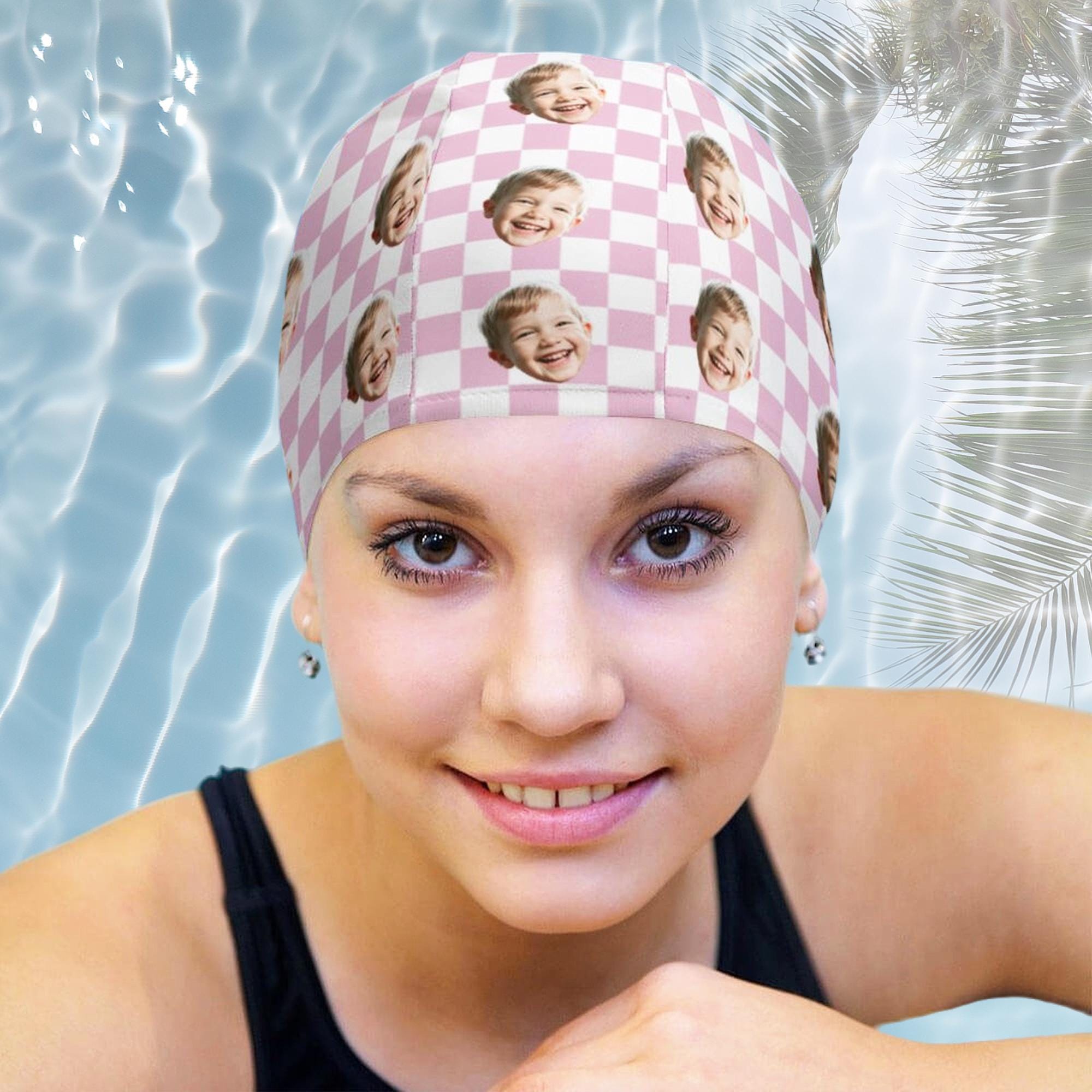 Custom Swim Caps With Faces – Multiple Colors, Add Multiple Patterns ...