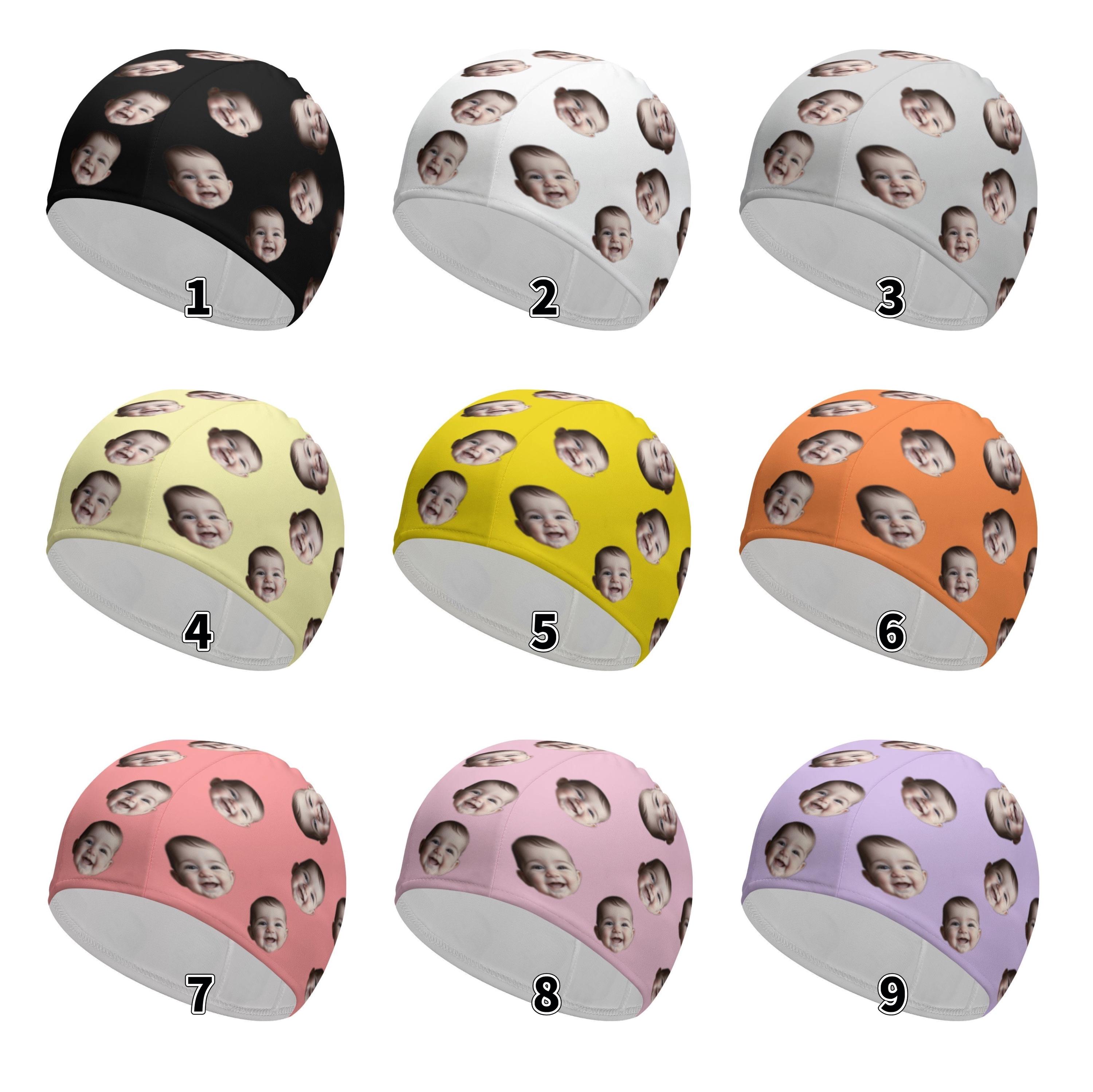 Custom Swim Caps With Faces – Multiple Colors, Add Multiple Patterns ...