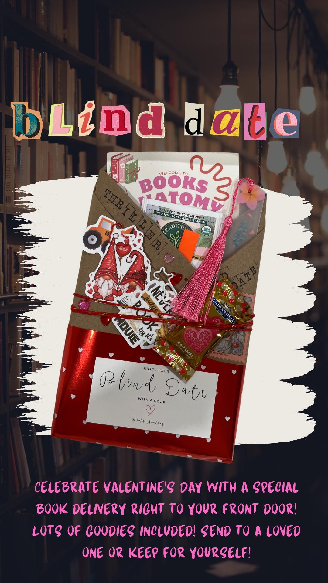 Valentine Blind Date With a Book - Etsy