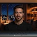 Night City View Virtual Background | Cozy Office Window for Zoom ...