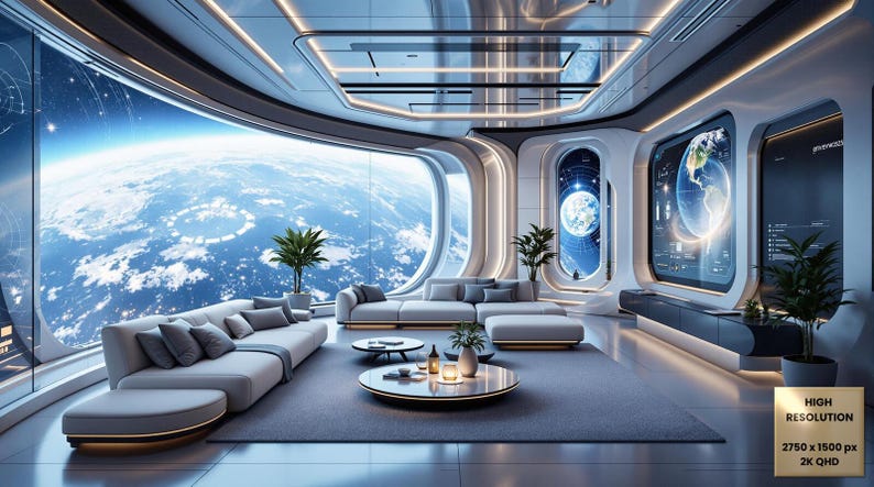 Virtual Home Office Zoom Background Fantasy Earth From Space Luxury ...