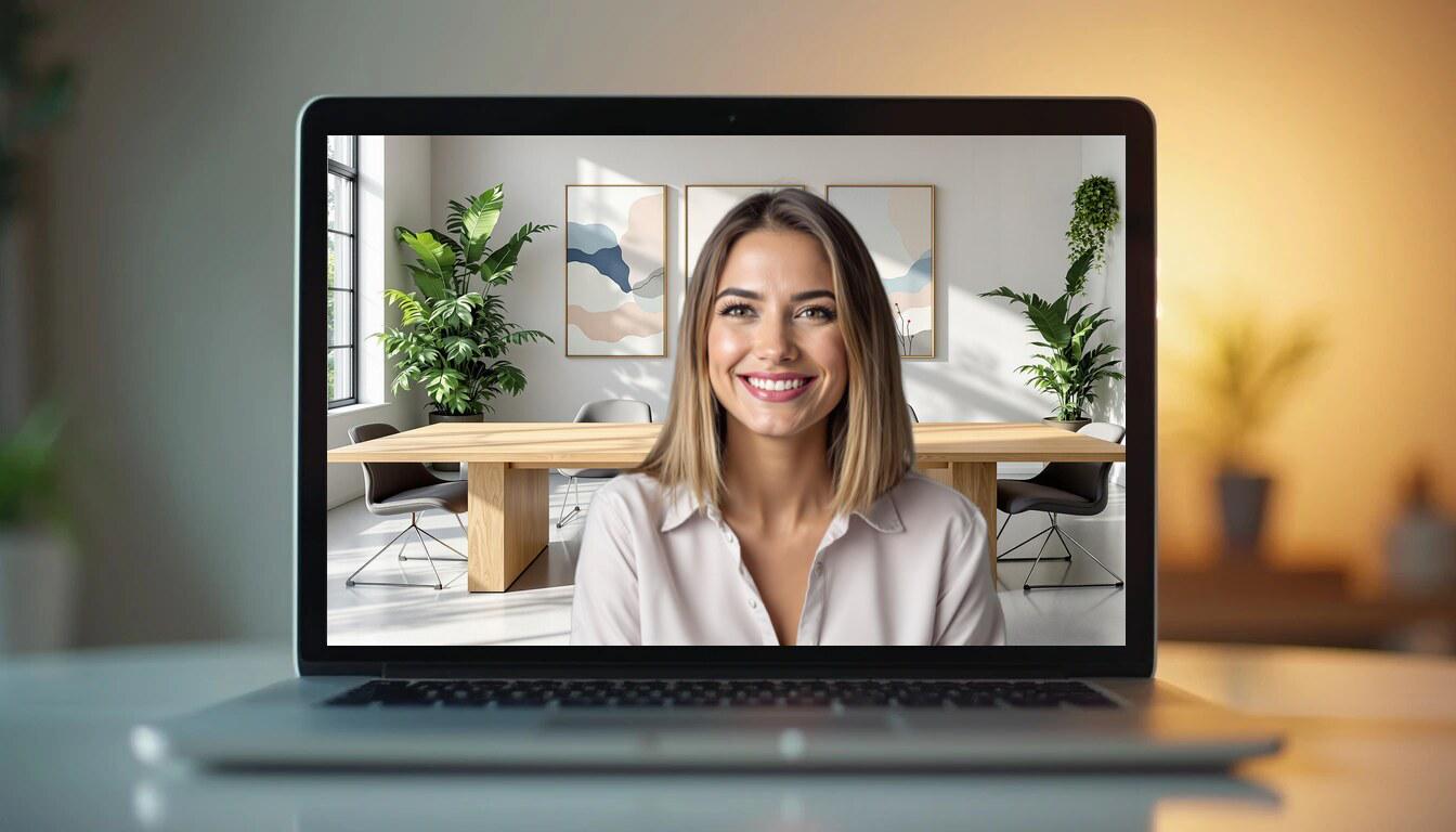Minimalist Meeting Room Background | Professional Boardroom Backdrop ...