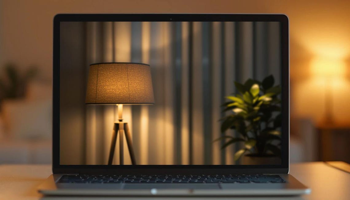 Elegant Blurred Office Background | Modern Minimalist Backdrop for Zoom ...