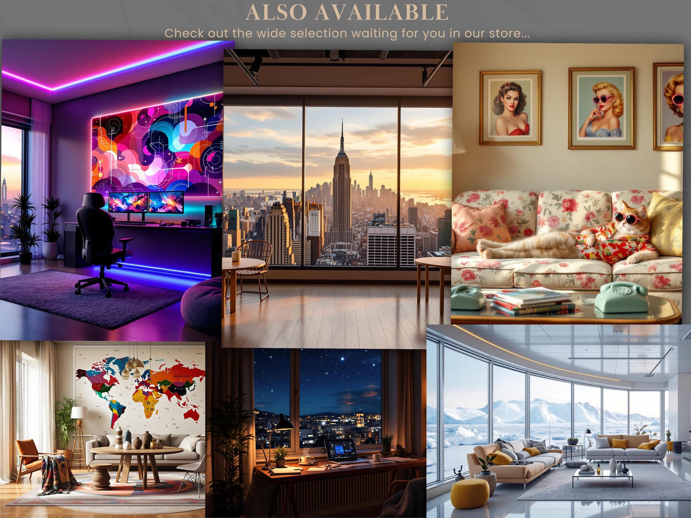 Virtual Home Office Zoom Background - Elegant Backdrop for Meetings, 16 ...