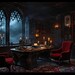 Virtual Background, Fantasy Gothic Vampire Dracula's Castle, Online ...