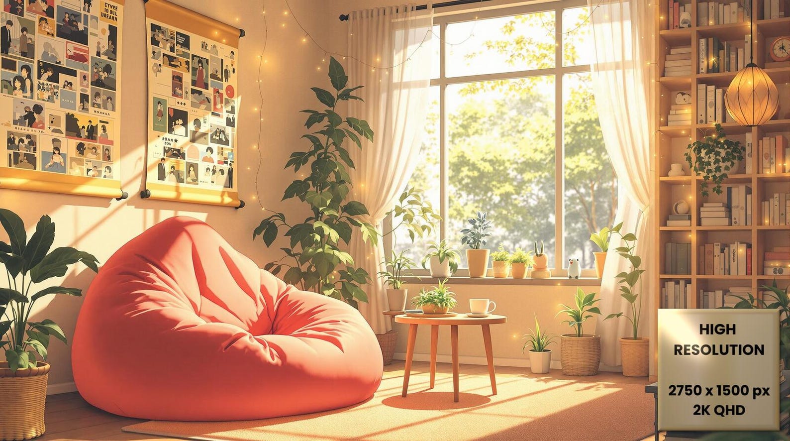 Anime Studio Virtual Background | Zoom Background Cozy Ghibli Inspired ...