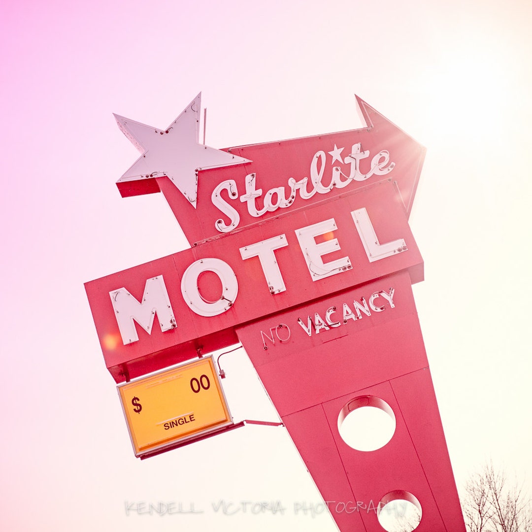 Mid Century Modern Sign, Starlite Motel, Central Ave NE, Minneapolis ...
