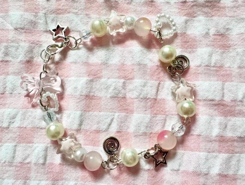 Aesthetic Y2k Bracelet Coquette Lana Del Rey Gyaru Bracelet Gift for ...