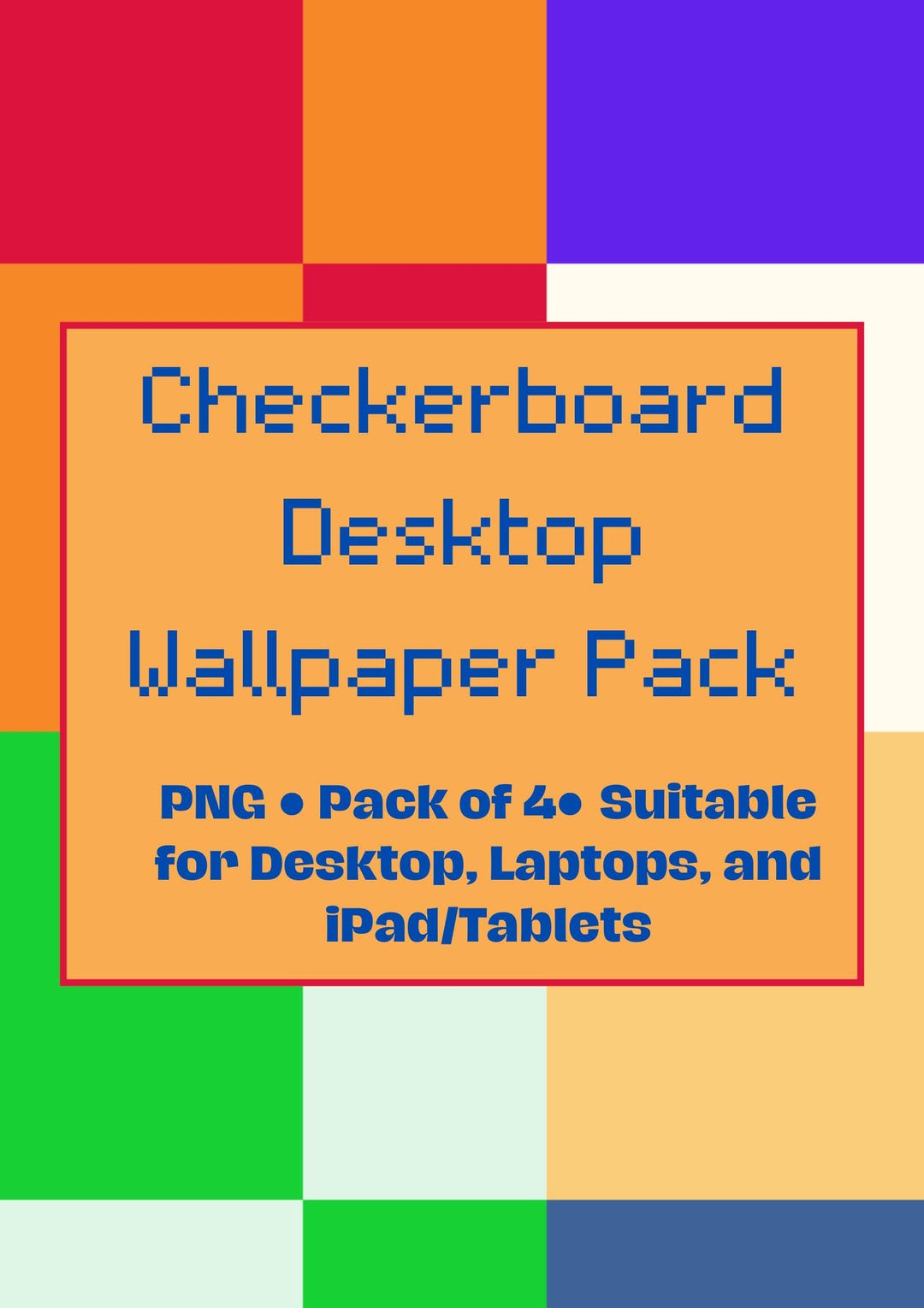 Checkerboard Desktop Wallpaper - 4 PNG Desktop, Laptop, Ipad/tablet ...