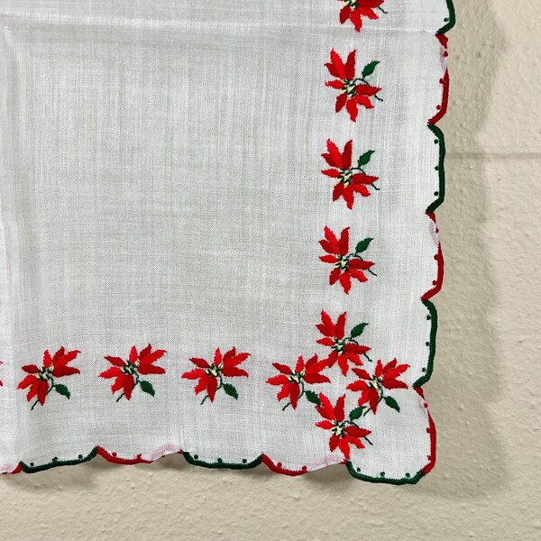 Christmas Hankie - Etsy