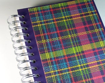 Plaid Journal - Etsy