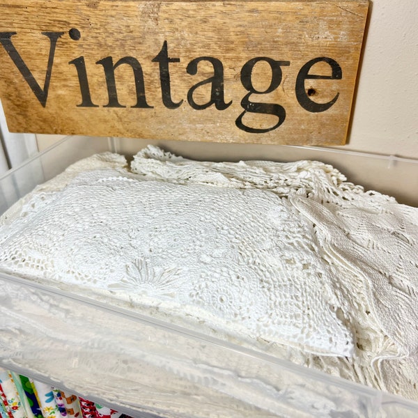 Vintage Doilies - Etsy