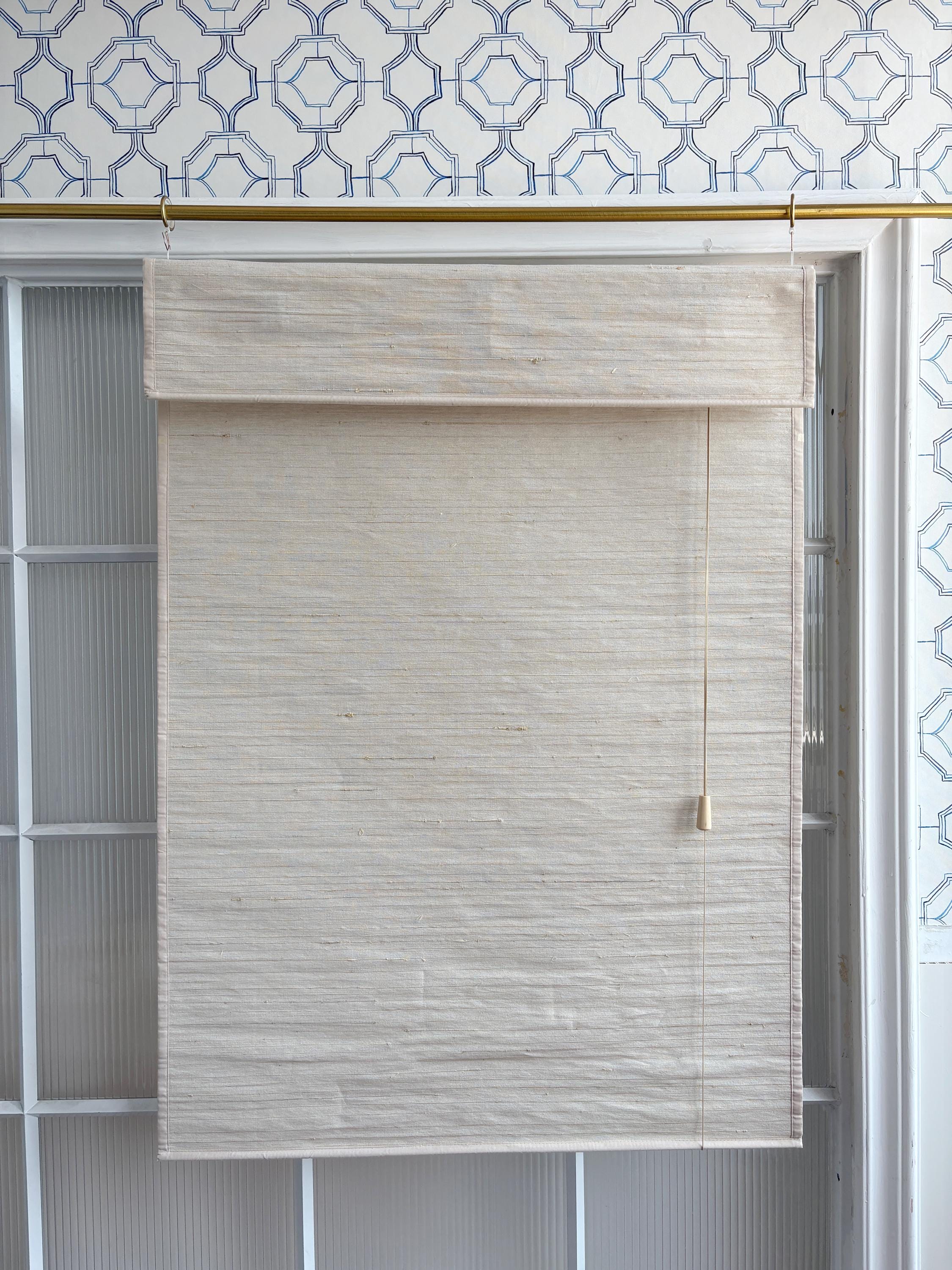 Handmade Roman Blinds, Woven Wooden Blinds, Natural Window Curtains ...