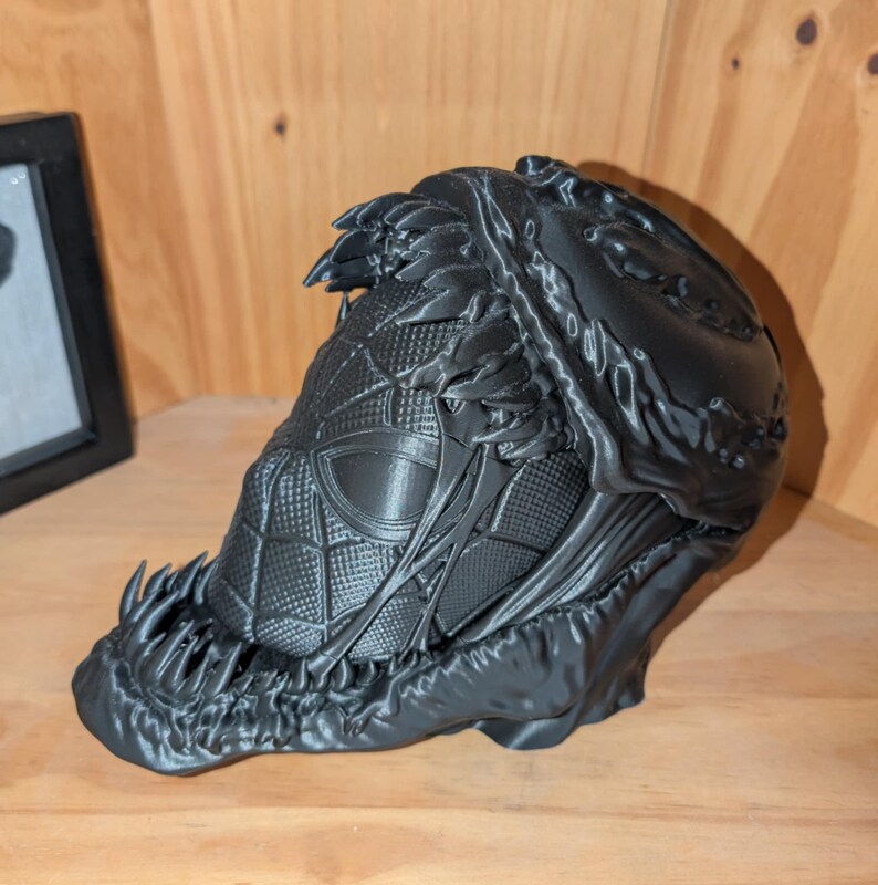 Spiderman Venom Headset Stand | 3D Printed Marvel Gamer Headphone ...